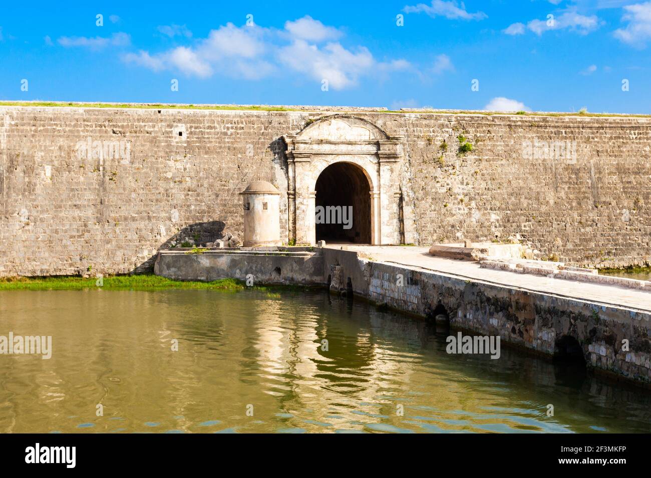Jaffna Fort in Jaffna. Fort was built by the Portuguese in Jaffna ...