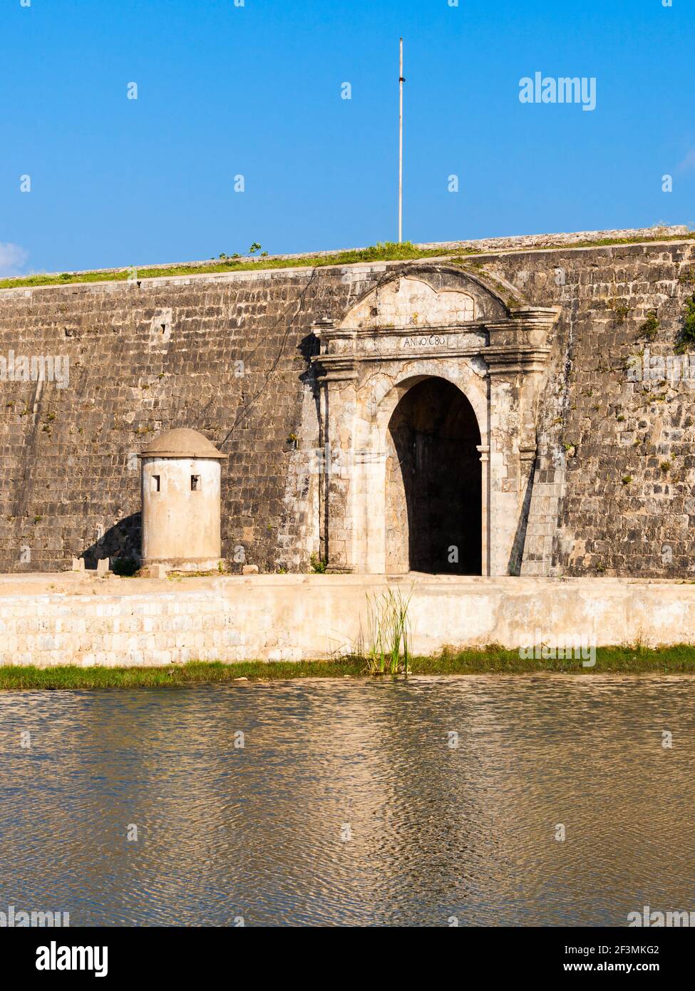 Jaffna Fort in Jaffna. Fort was built by the Portuguese in Jaffna ...