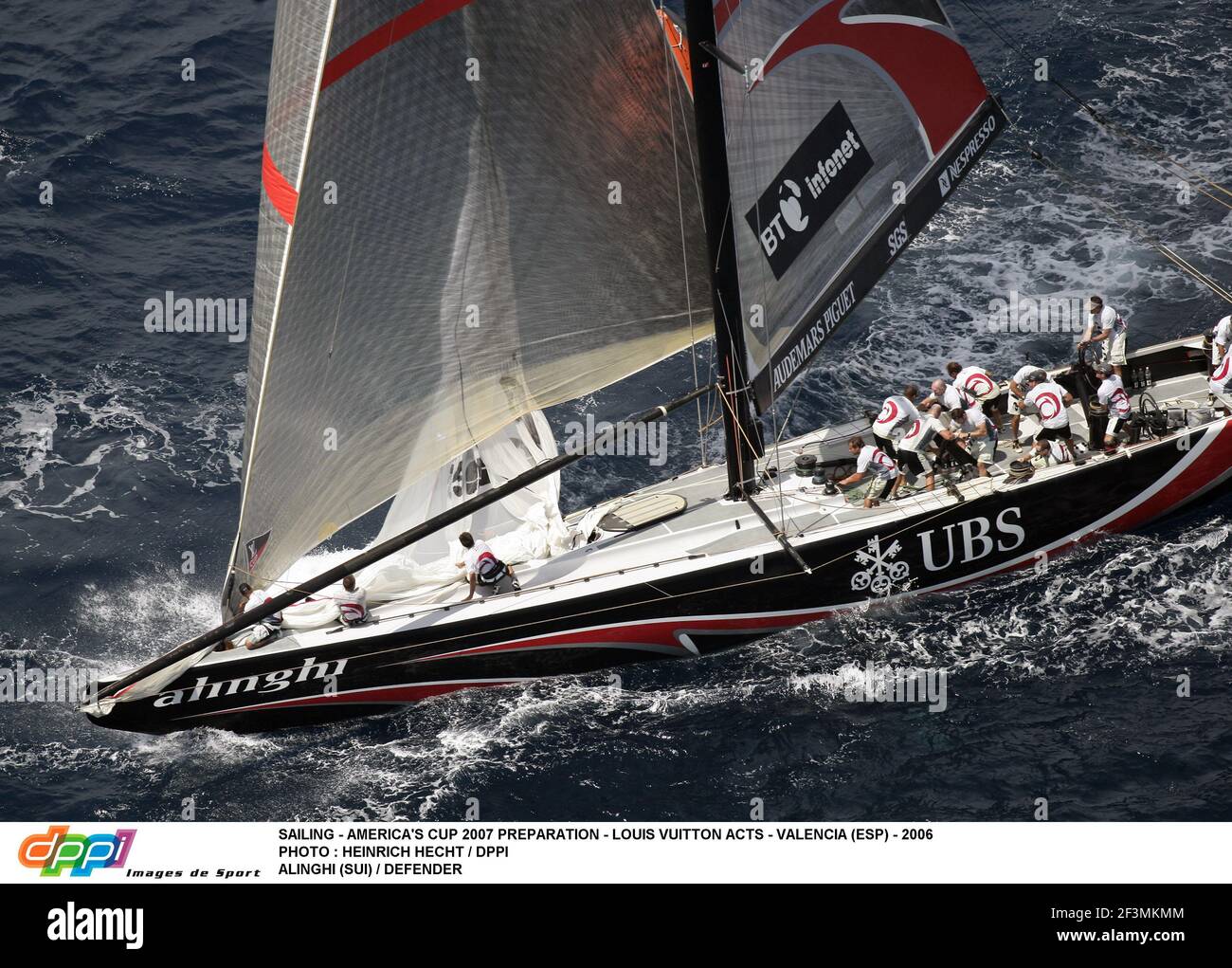 SAILING - AMERICA'S CUP 2007 PREPARATION - LOUIS VUITTON ACTS ...