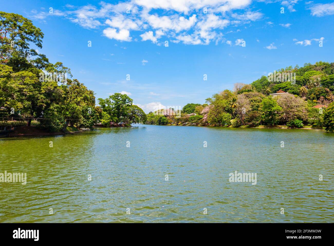 Kandy Lake in Kandy city, Sri Lanka Stock Photo - Alamy