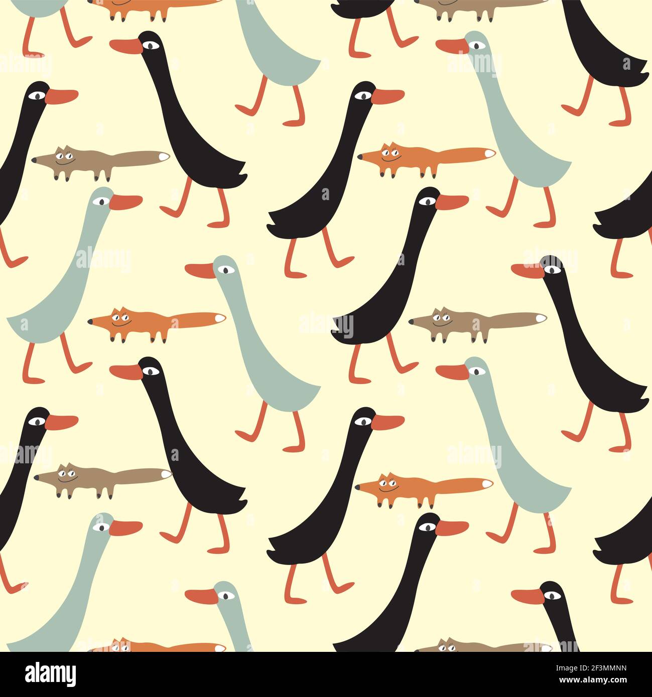 Happy duck cartoon hi-res stock photography and images - Alamy