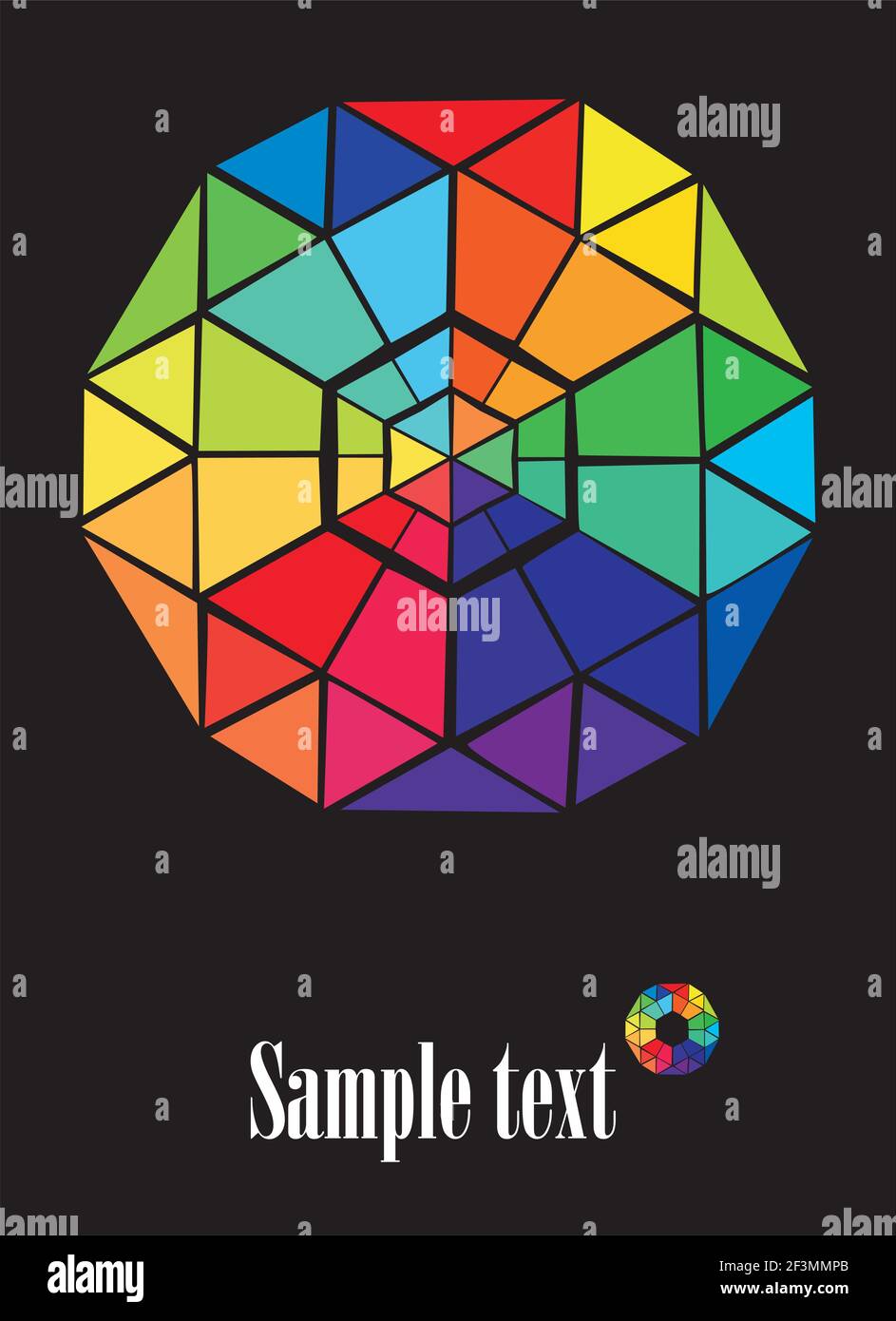 Vector sign. Abstract design elements Stock Vector Image & Art - Alamy