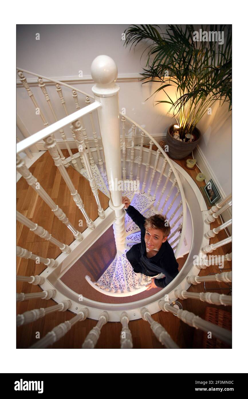 Singer Jonathan Ansell at home in west Londonphotograph by David ...
