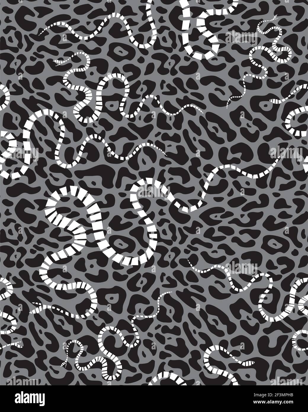 Leopard snakes Stock Vector Images - Alamy