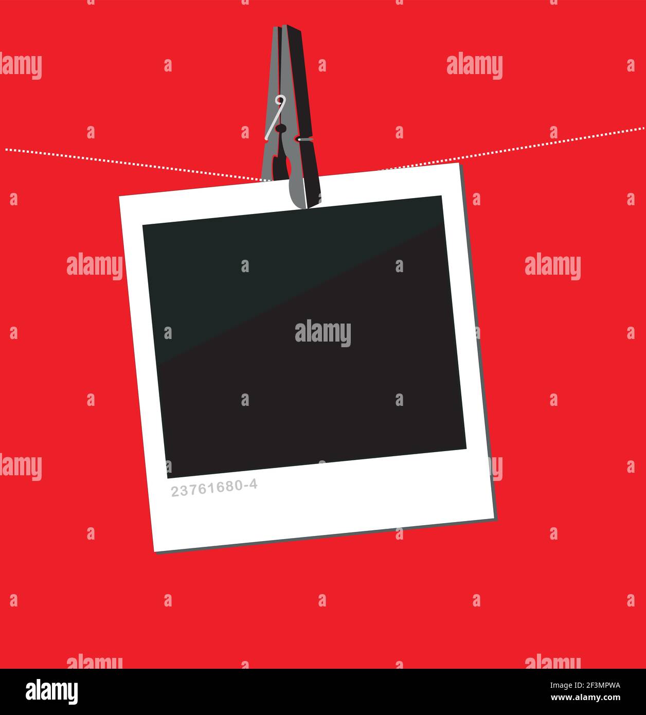 Vintage photograph frame Stock Vector Images - Alamy