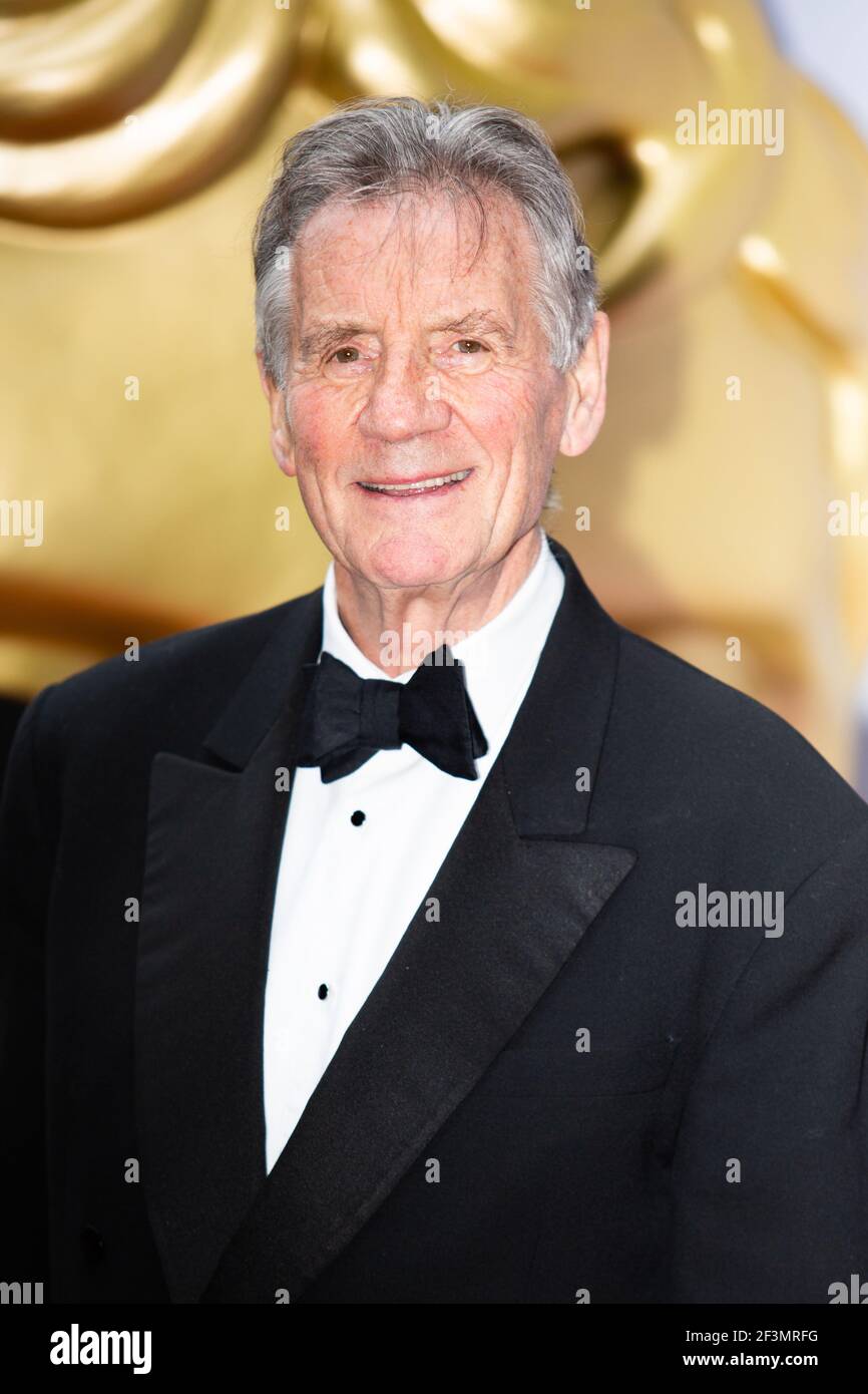 Sir Michael Palin pictured at the British Academy Television Craft ...