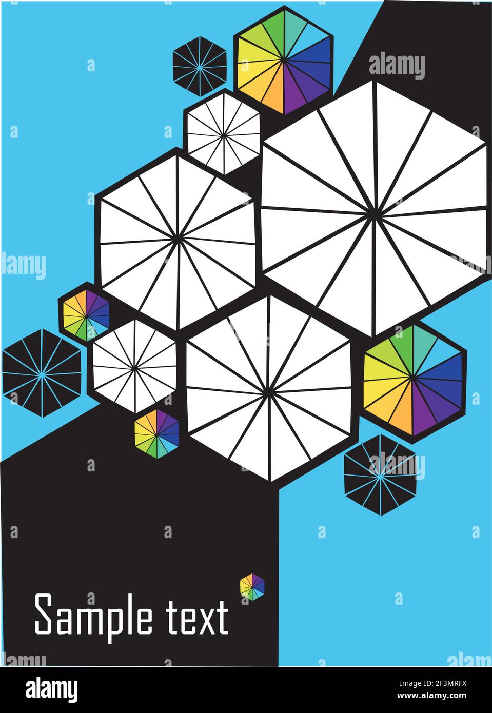 Hexagon - abstract design element Stock Vector Image & Art - Alamy