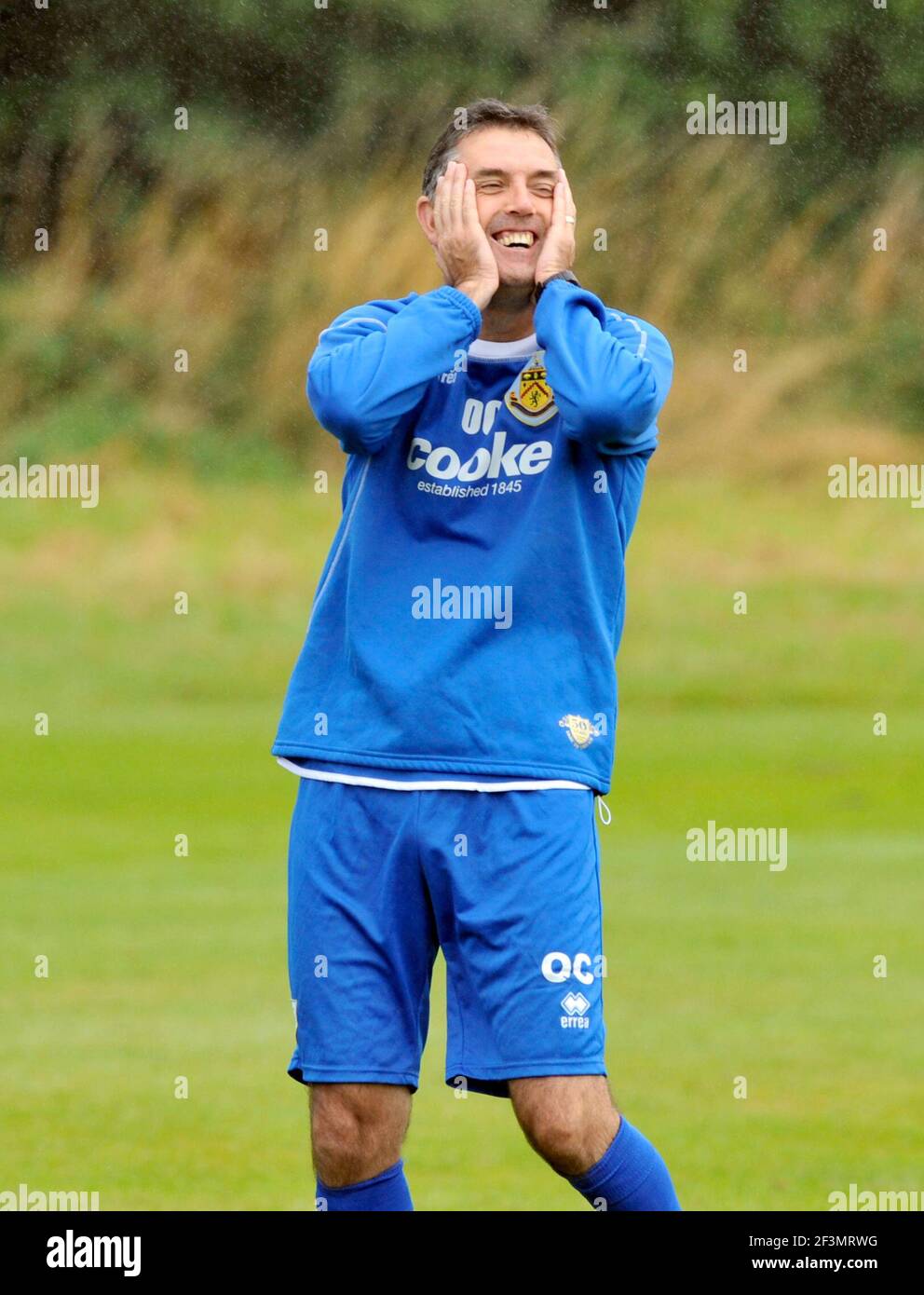 Owen Coyle Manager of Burnley 10/8/09. PICTURE DAVID ASHDOWN Stock ...