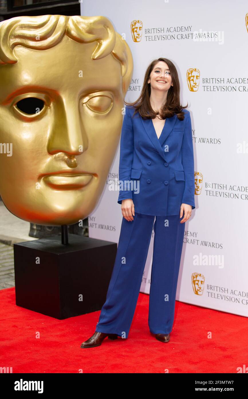 Charly Clive pictured at the British Academy Television Craft Awards ...