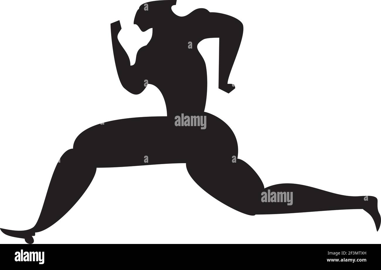 Runner vector illustration Stock Vector Image & Art - Alamy