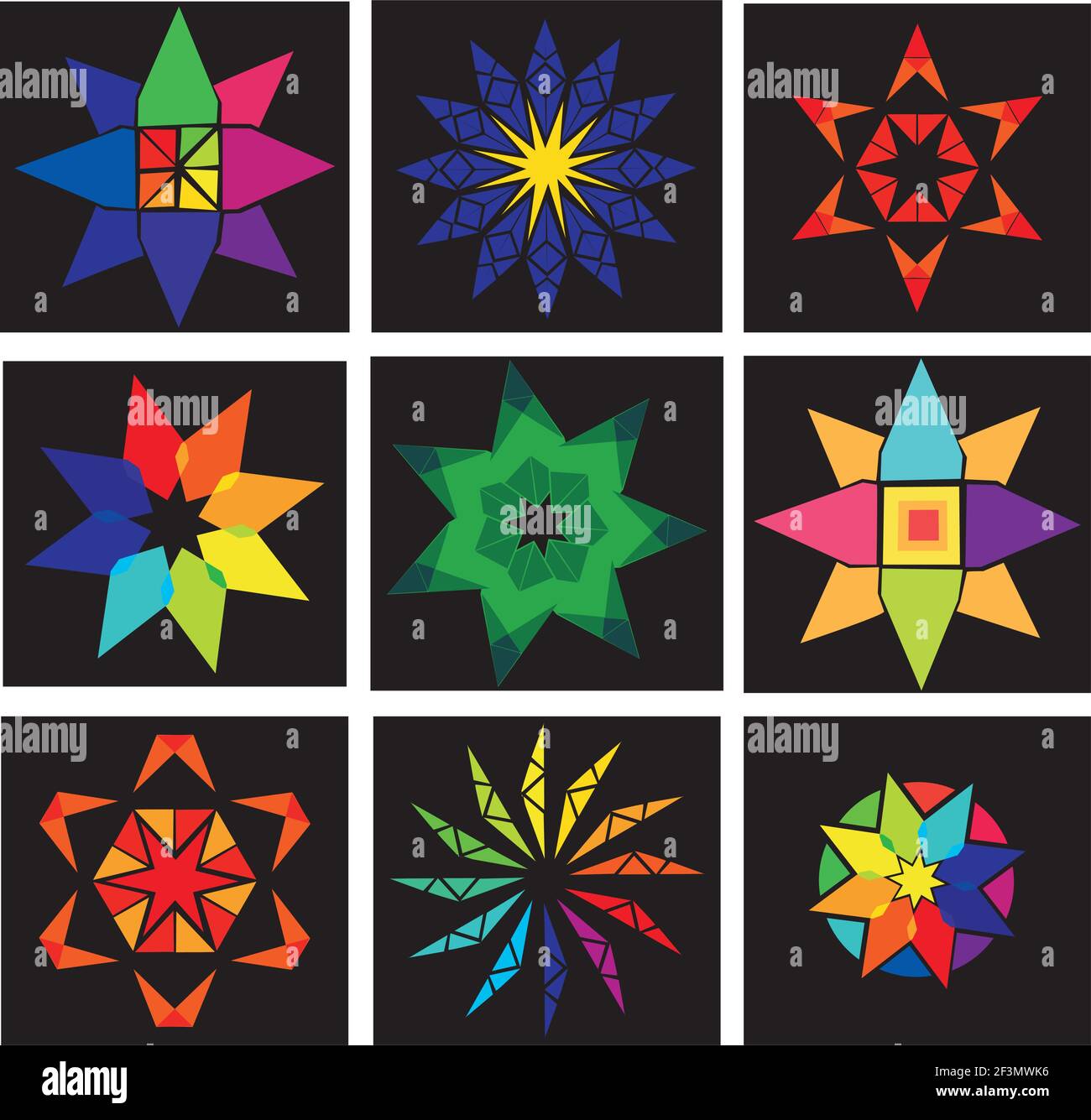 Set of geometric shapes Stock Vector Image & Art - Alamy