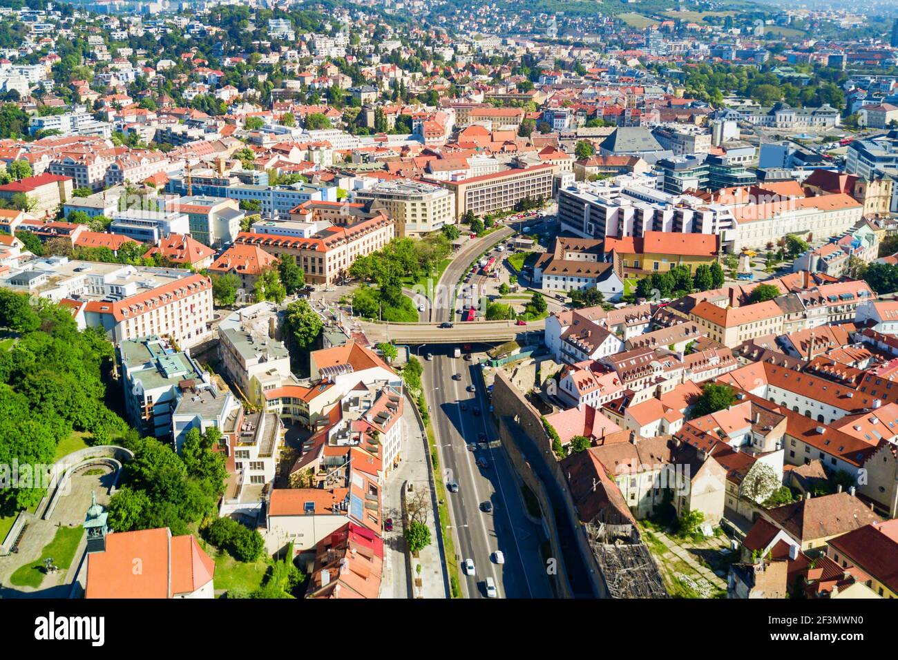 Bratislava aerial view slovakia hi-res stock photography and images - Alamy