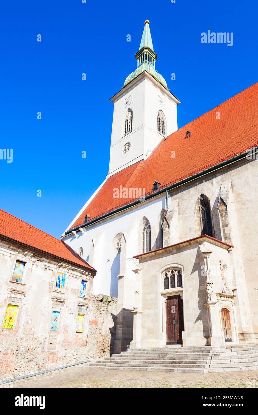 The St. Martin Cathedral is a roman catholic church in Bratislava ...