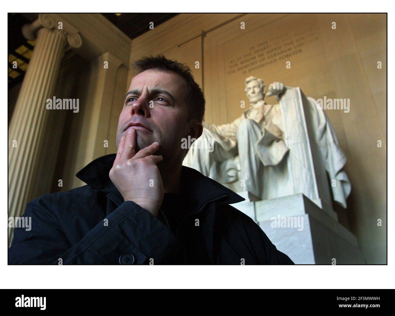 Our man in Washington....Andy Buncombepic David Sandison Stock Photo ...