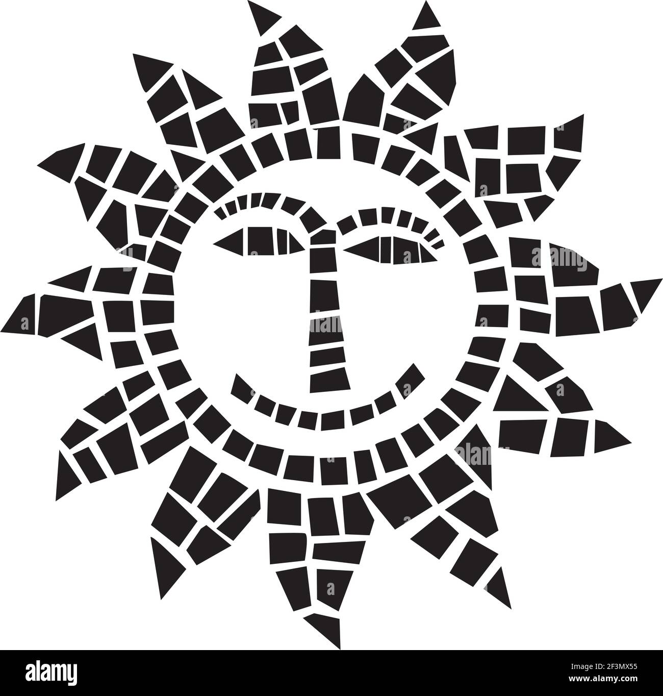 Elegant sun icons Cut Out Stock Images & Pictures - Alamy