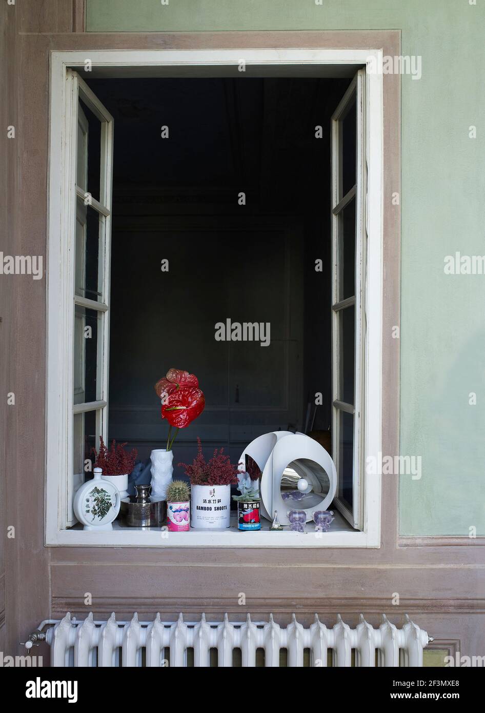 Italian window detail interior hi-res stock photography and images - Alamy