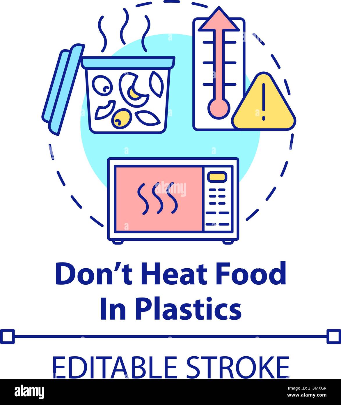 Plastics in the home Stock Vector Images - Alamy