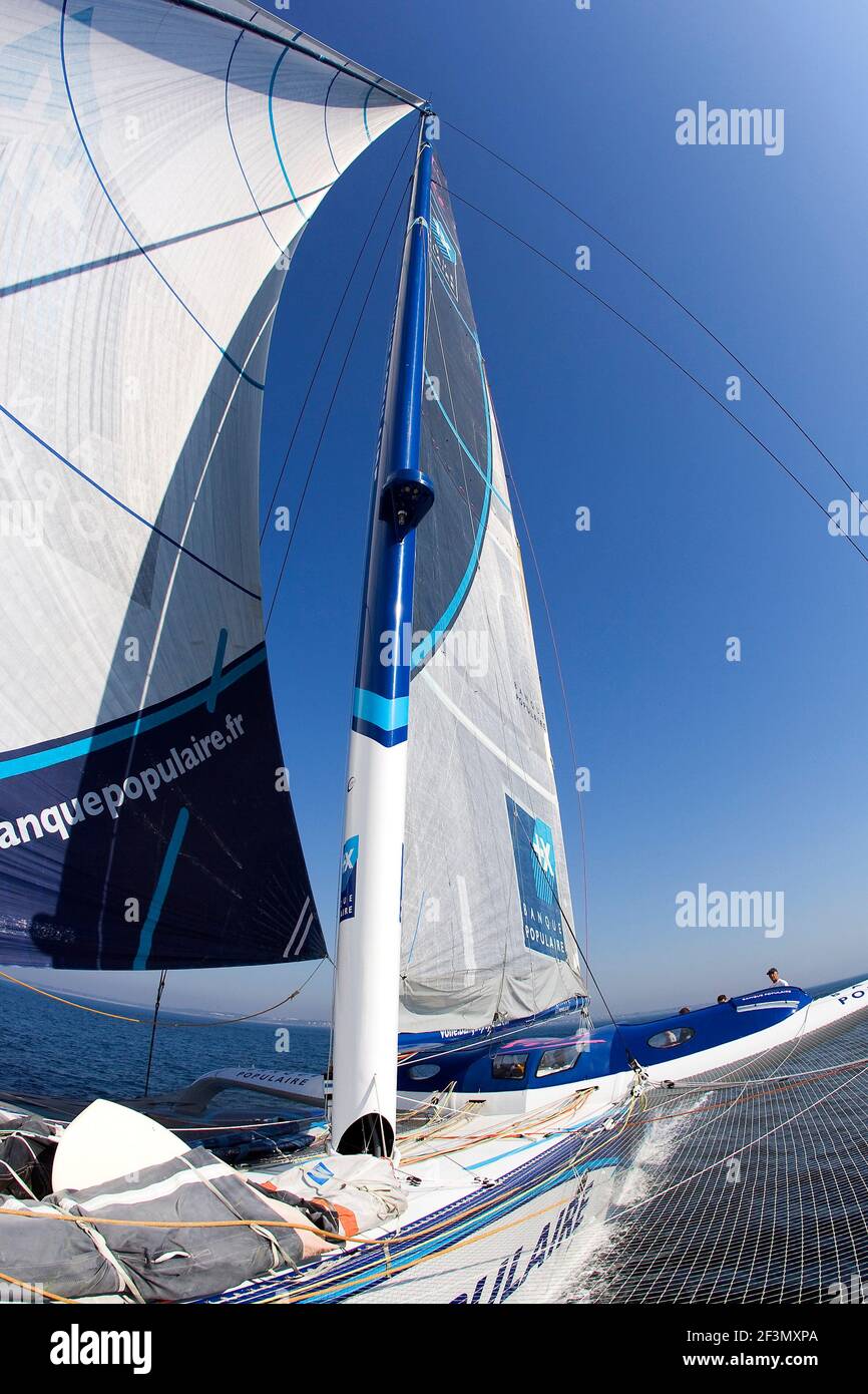 SAILING - LOICK PEYRON (FRA) - ON BOARD BANQUE POPULAIRE - FRANCE - 30 ...