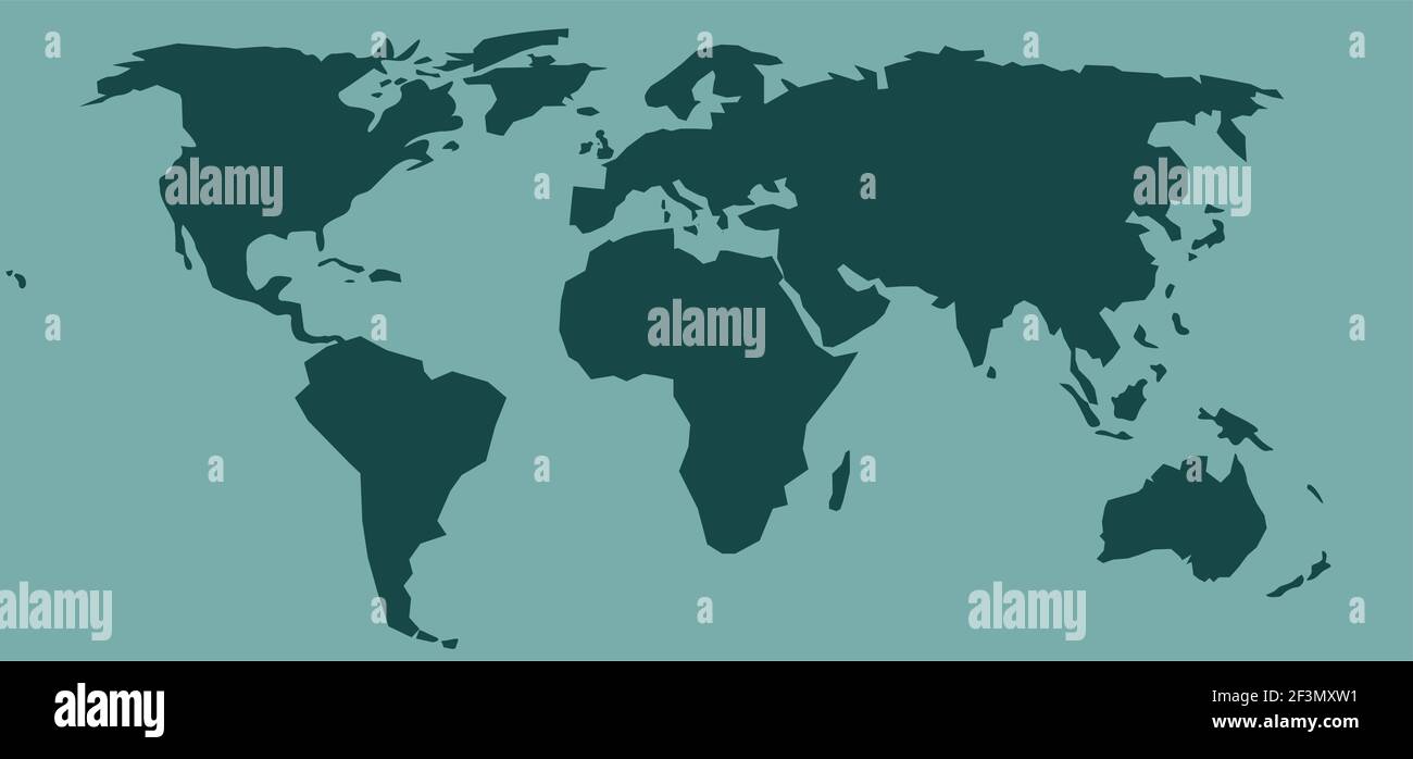 World vector map Stock Vector Image & Art - Alamy