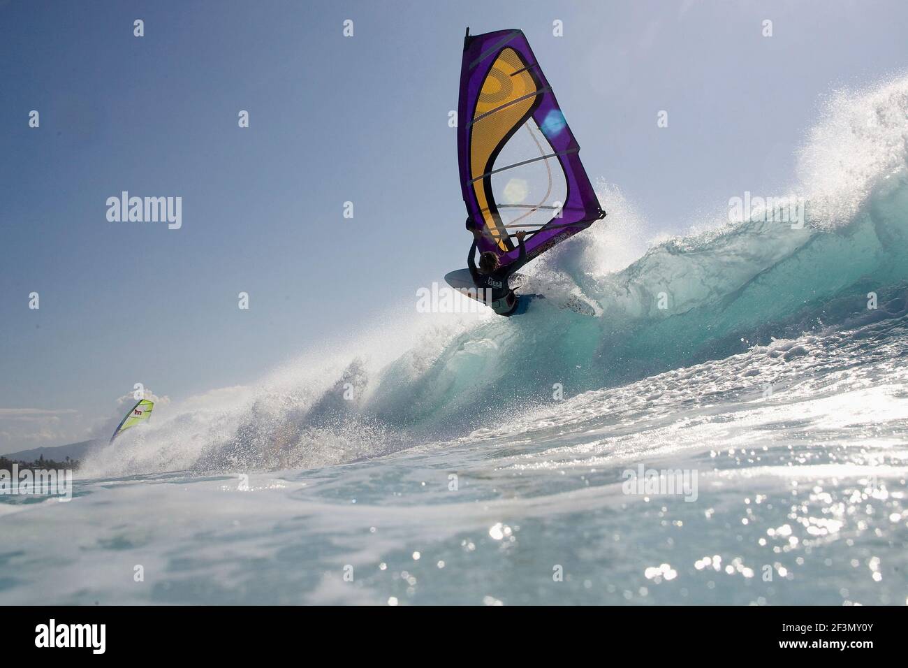 WINDSURFING - ILLUSTRATION - 19/05/2008 - PHOTO : MAXIME HOUYVET / DPPI ...