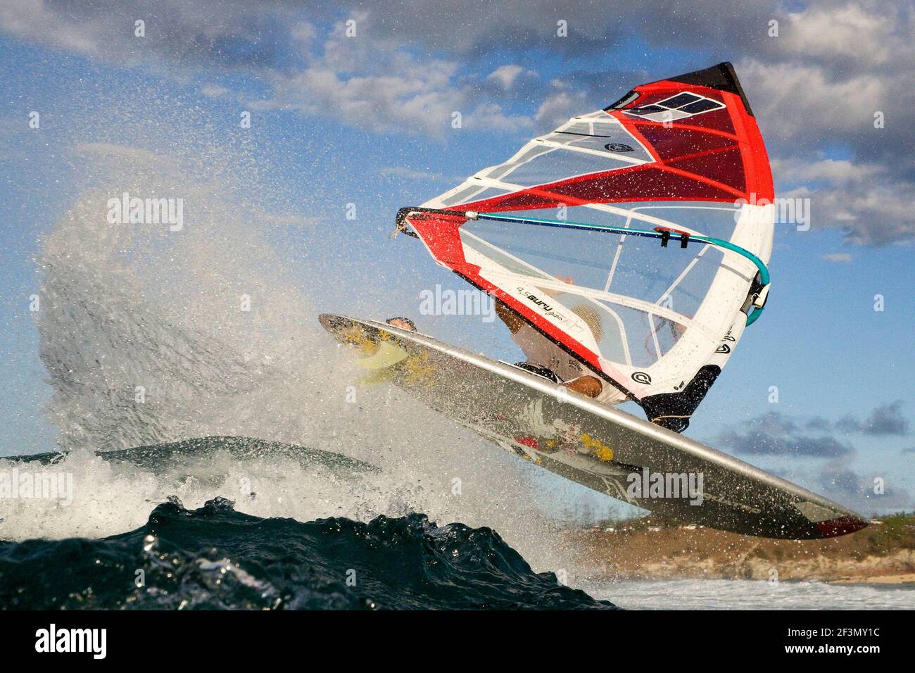 WINDSURFING - ILLUSTRATION - 13/10/2008 - PHOTO : MAXIME HOUYVET / DPPI - KEITH TEBOUL - CONTACT ...