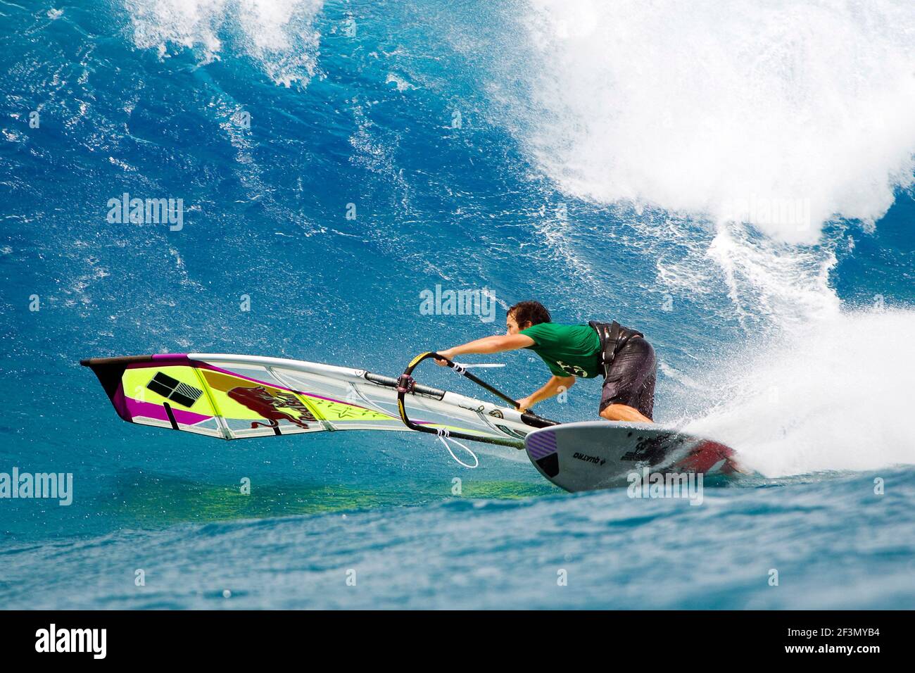 WINDSURFING - ILLUSTRATION - LEVI SIVER (USA) - PHOTO : MAXIME HOUYVET ...