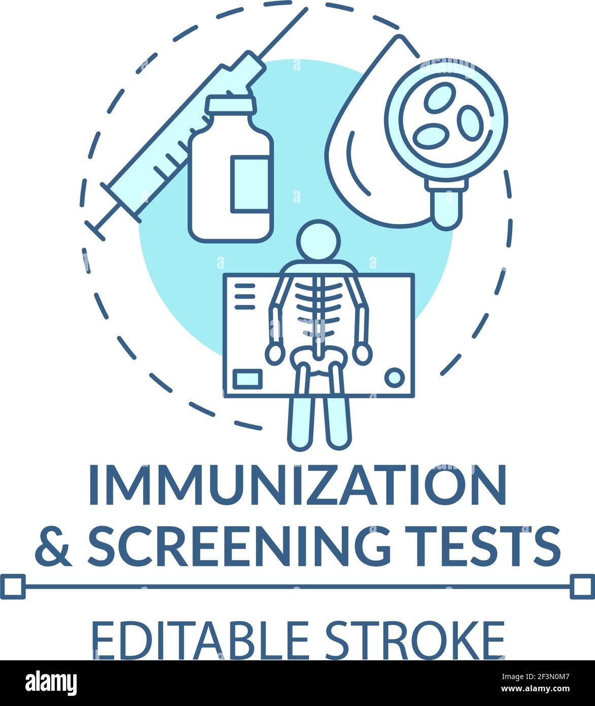 Screening tests Stock Vector Images - Alamy