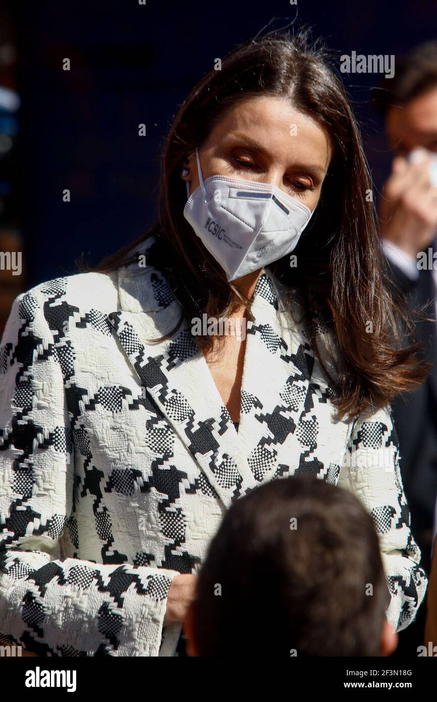 Queen Letizia attends ‘Princess of Girona Foundation Award 2021’ in ...