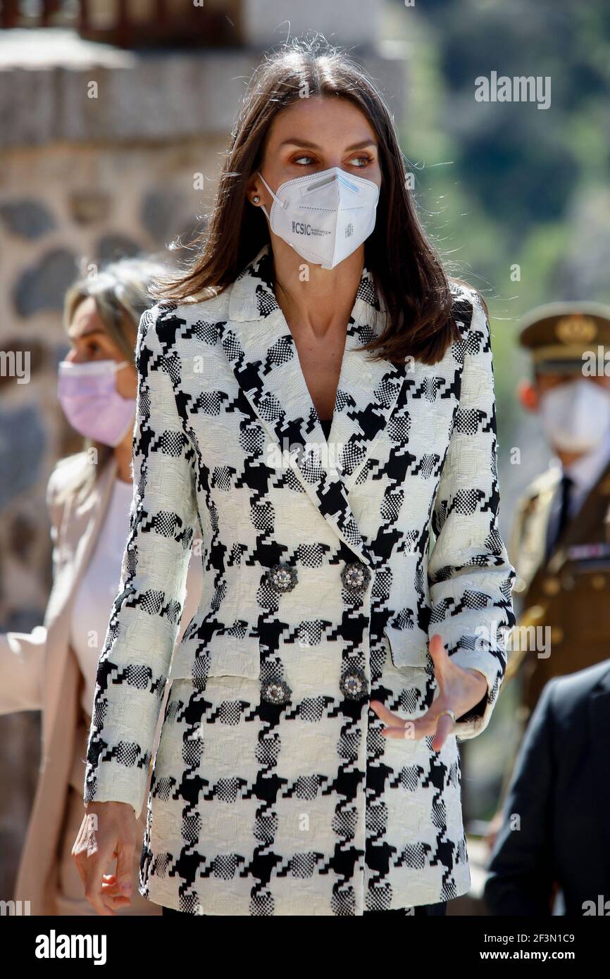 Queen Letizia attends ‘Princess of Girona Foundation Award 2021’ in ...