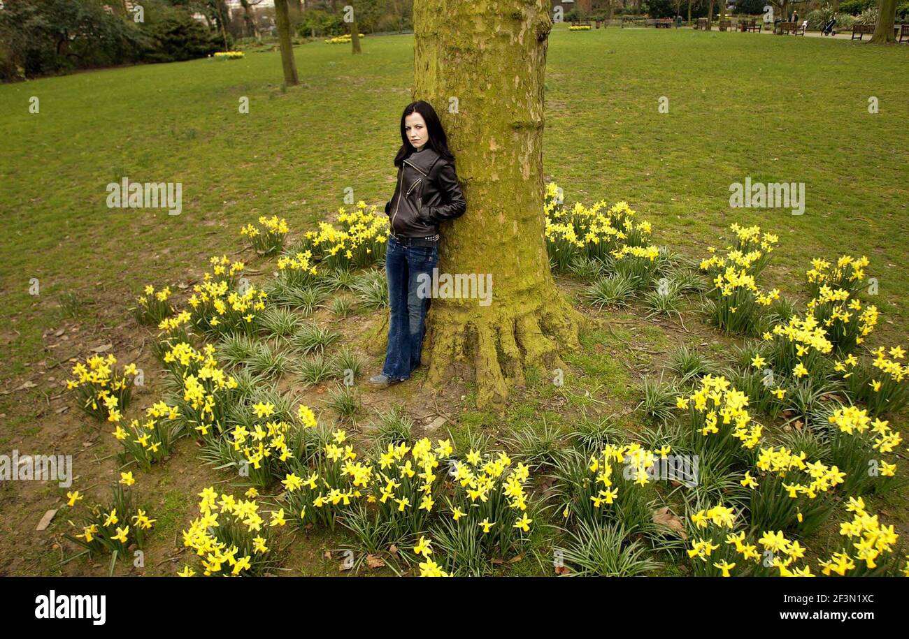 Delores O'Riordan.... singer pic David Sandison 23/3/2007 Stock Photo ...