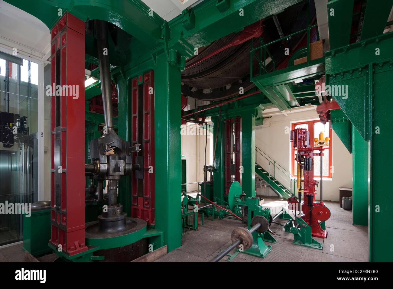 Part of the engine at Bestwood Winding House, Bestwood, Nottingham ...