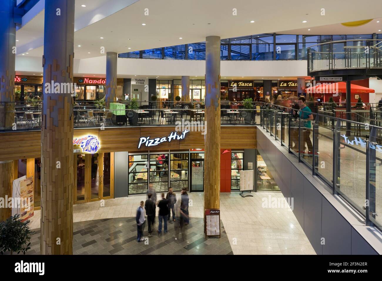 Food Court at Victoria Square | Architect: BDP | Stock Photo - Alamy