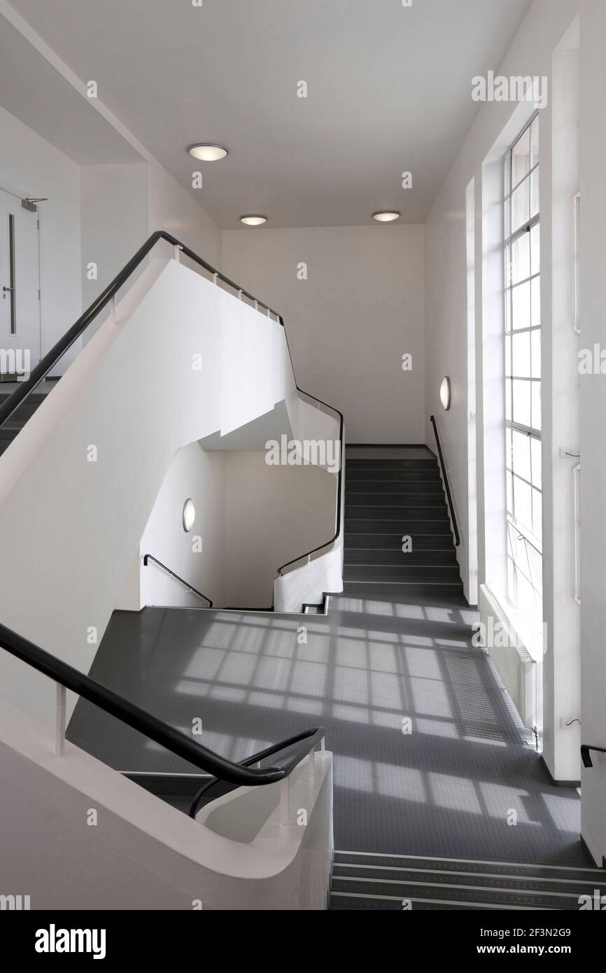 Staircase in The Newton Building Stock Photo - Alamy