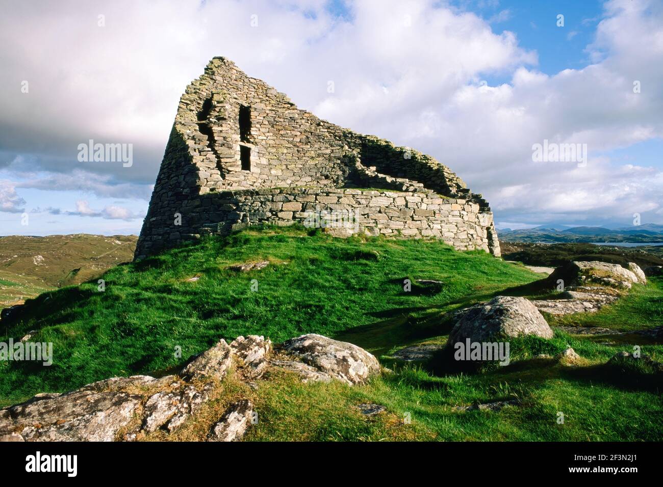 Dun Carloway Broch on the Isle of Lewis Scotland Stock Photo - Alamy