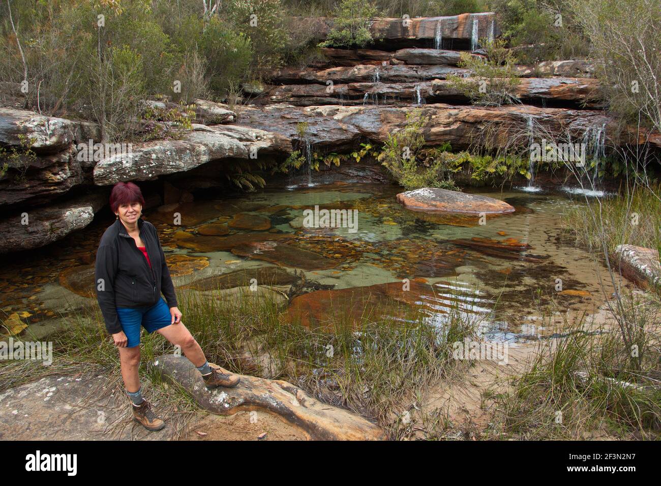 Uloola Falls at Royal National Park in Australia Stock Photo - Alamy