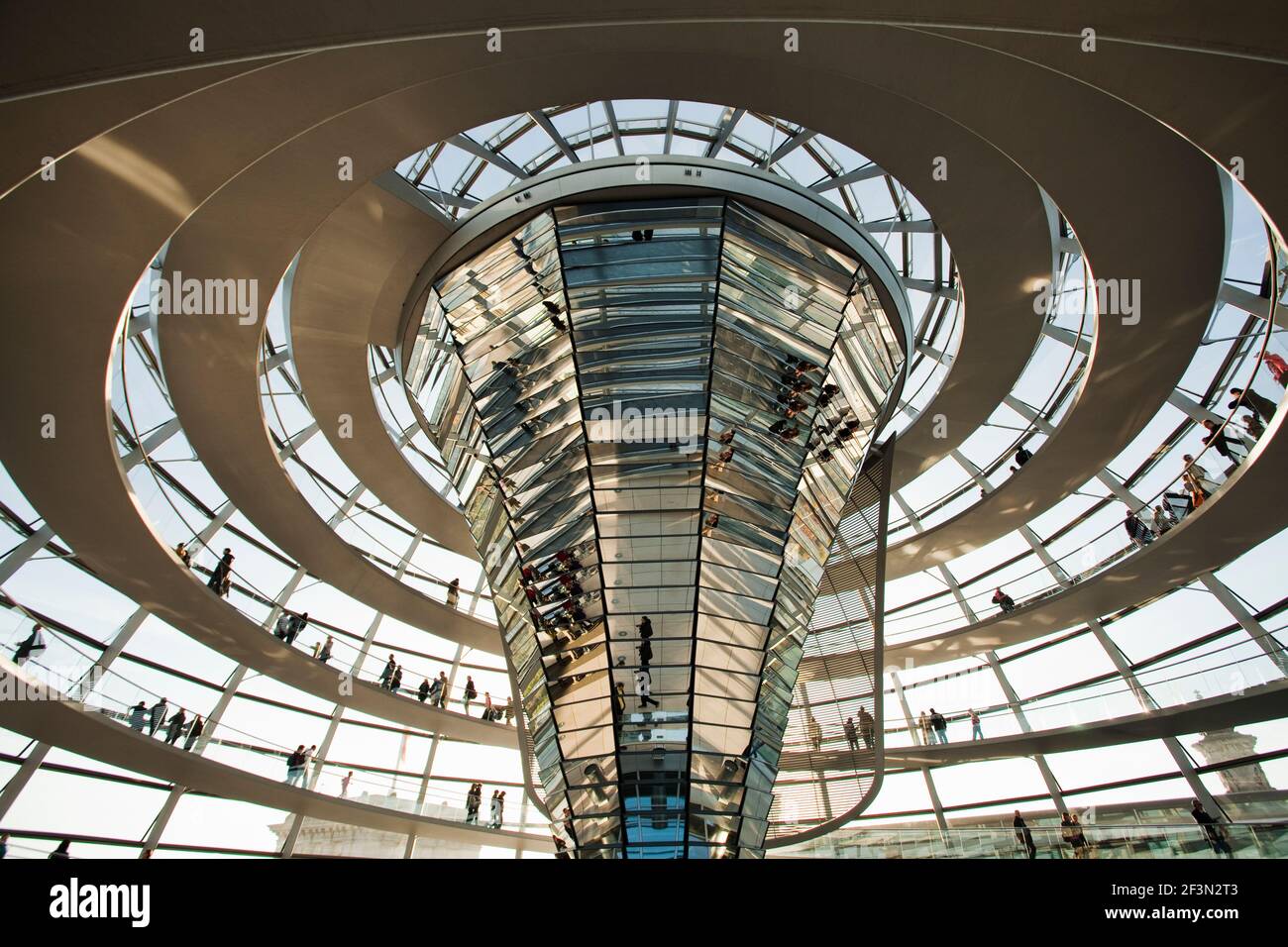 Germany,Berlin,Reichstag,The Glass Dome, 1999, created by Sir Norm ...
