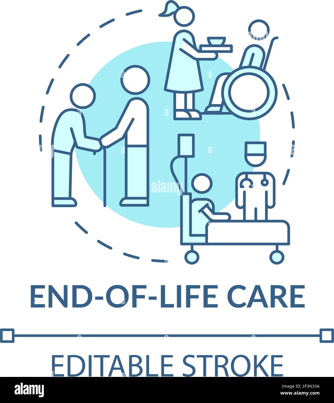 End to end assistance Stock Vector Images - Alamy