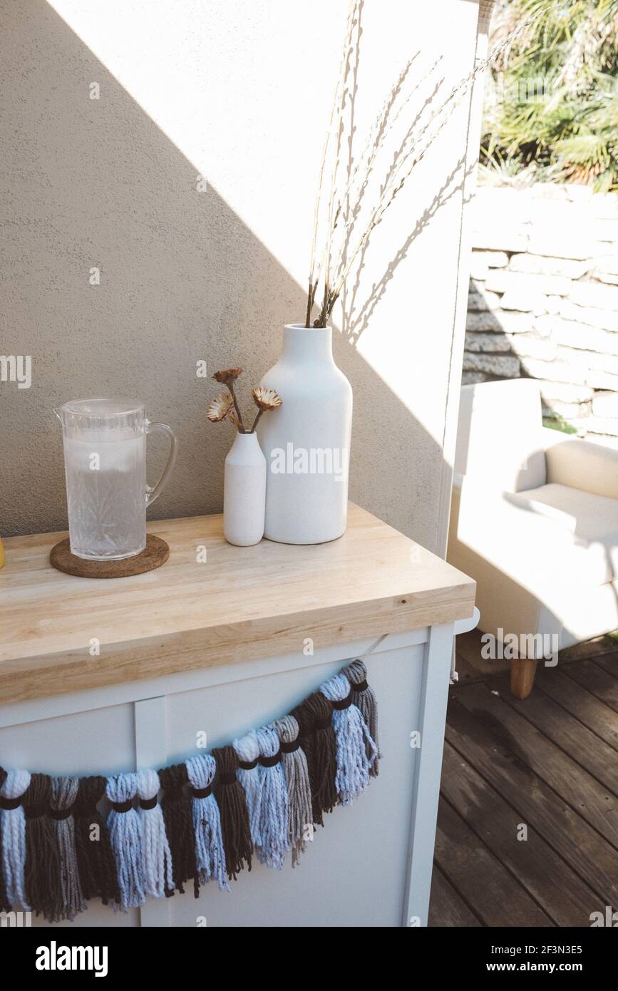 Water pitcher on surface hi-res stock photography and images - Alamy