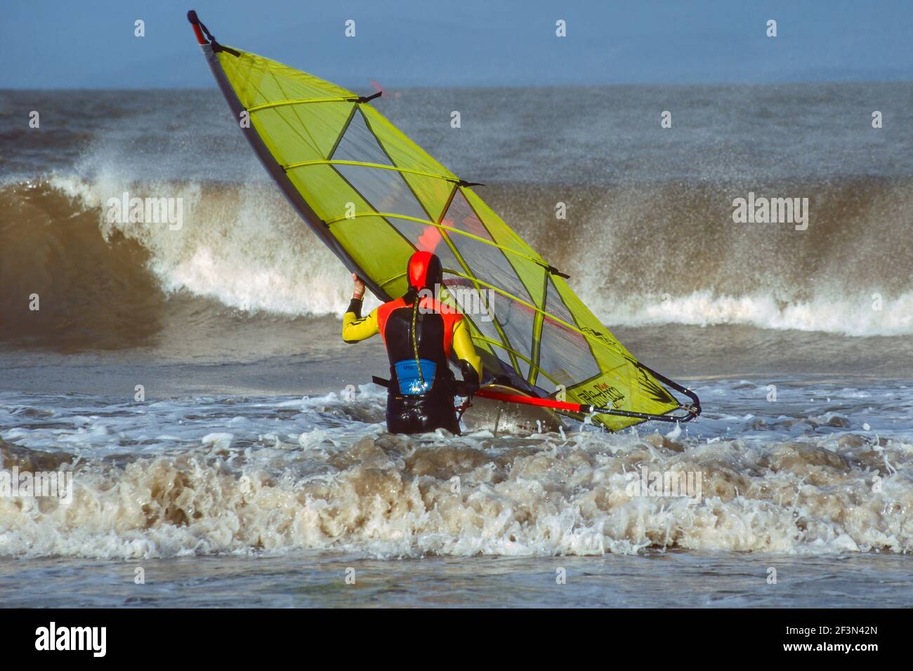 Coastal windsurfer hi-res stock photography and images - Alamy