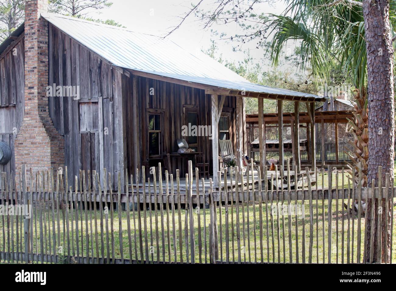 Clark family homestead cabin depicts the way Florida pioneers lived in ...