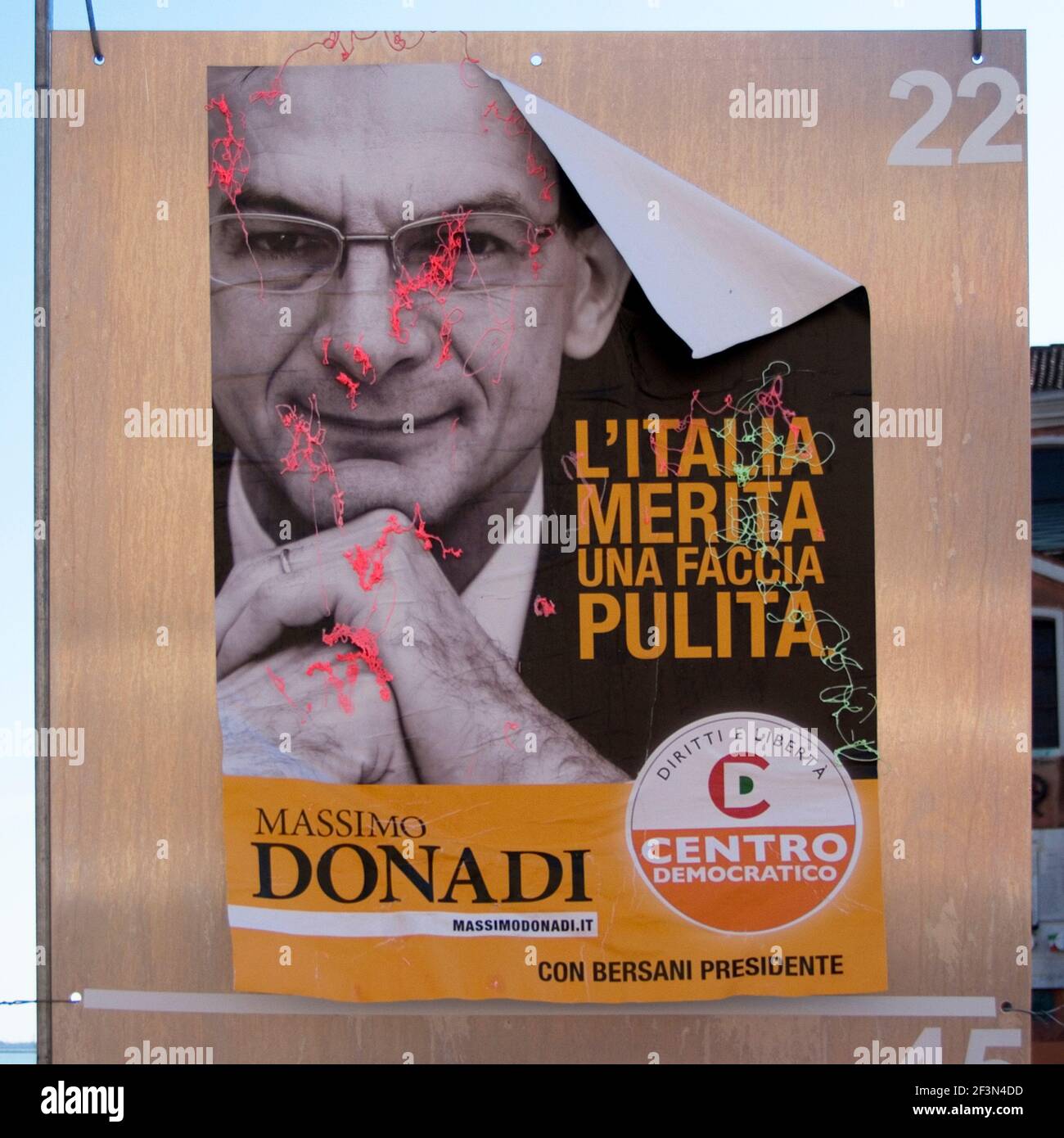 Political Poster 2013 Italian Elections: Italy needs a Clean Face ...