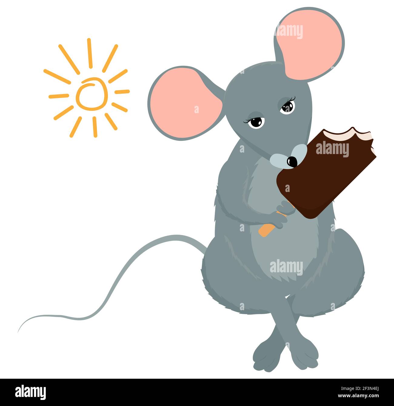 Cream rat Stock Vector Images - Alamy