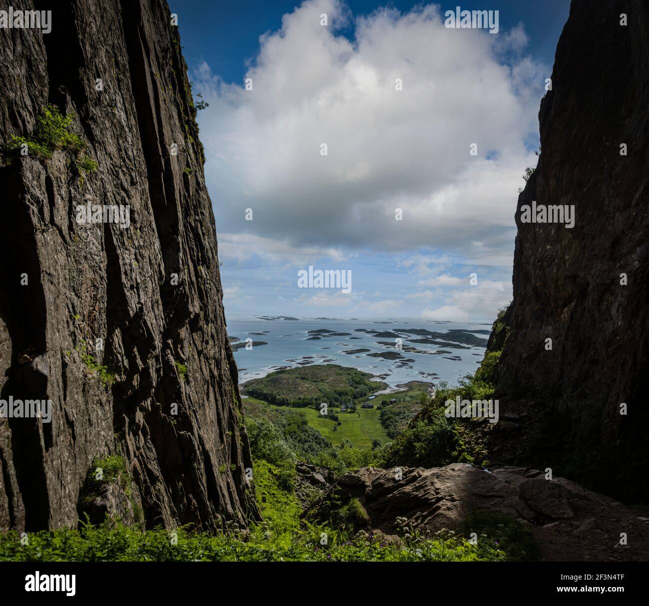 Torghatten cave, Nordland county, Norway Stock Photo - Alamy