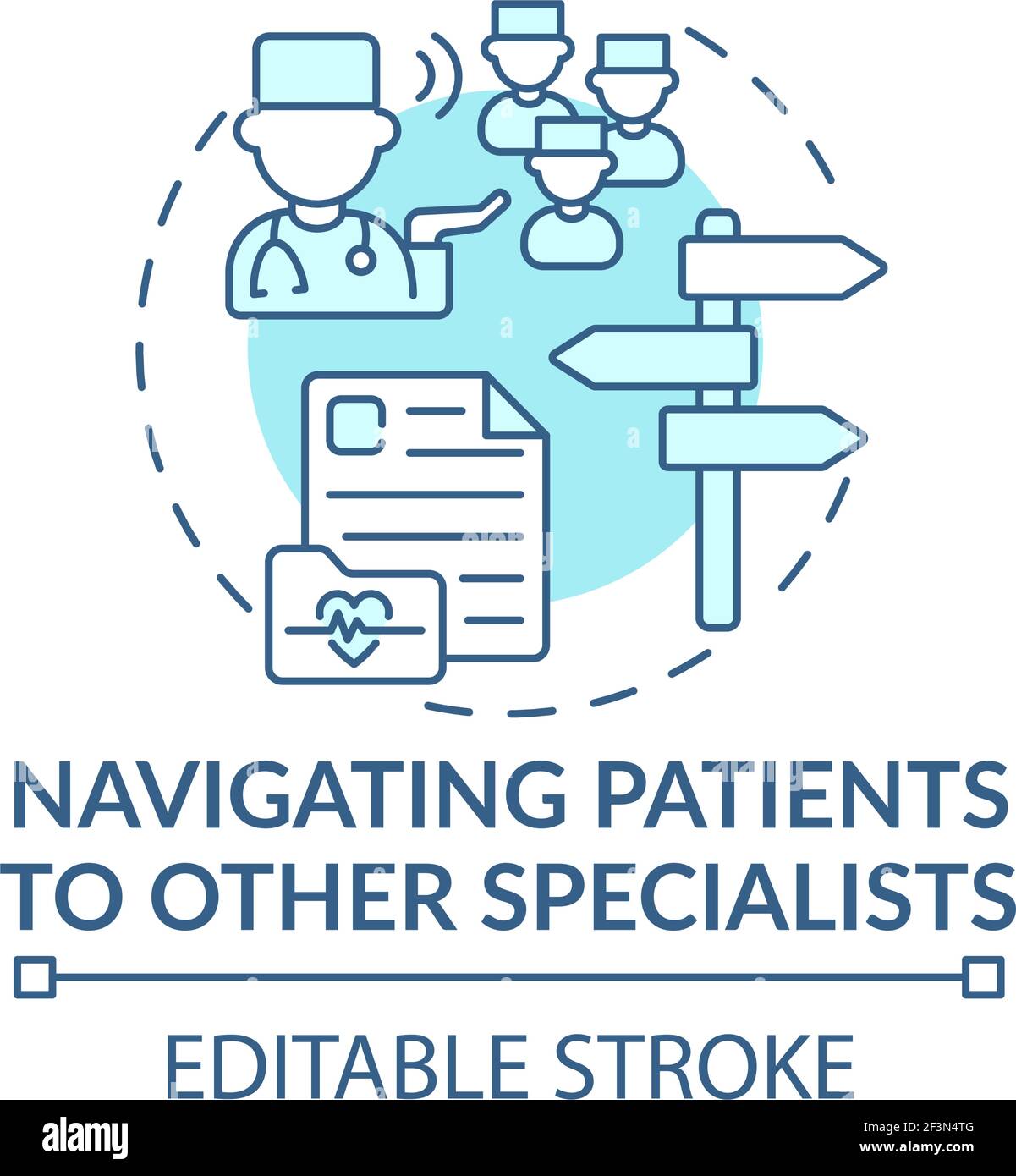 Gp doctor patient Stock Vector Images - Alamy