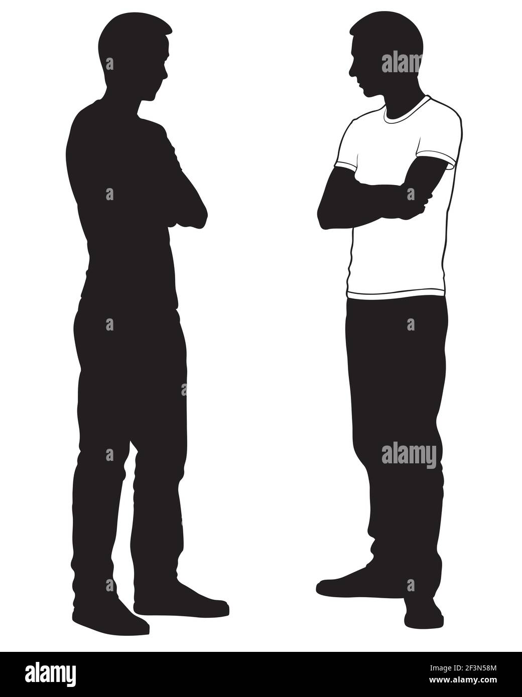 People sitting relaxed Stock Vector Images - Alamy