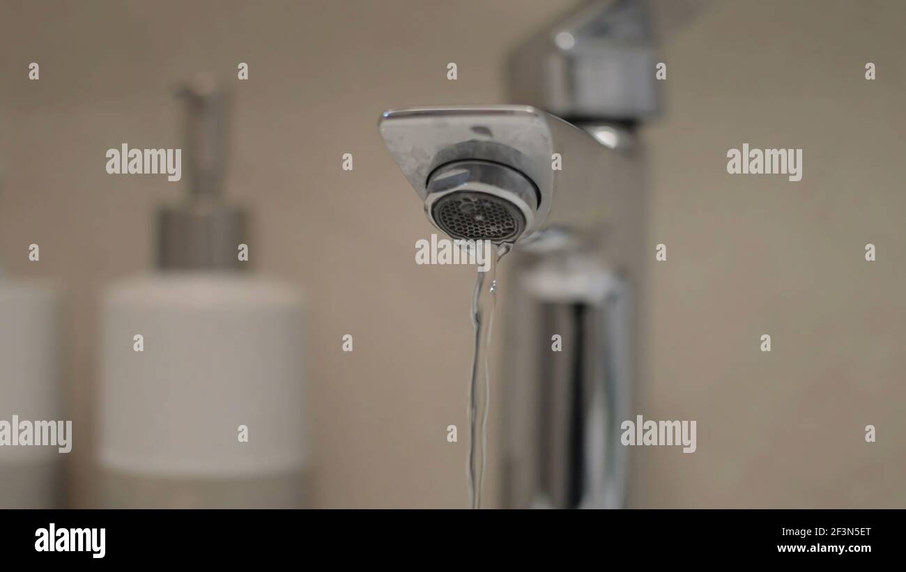 3D illustration - water splashing from pipe Stock Photo - Alamy