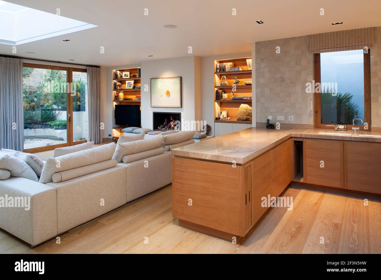 New build semi subterranean central london home. Kitchen by Kaizen ...