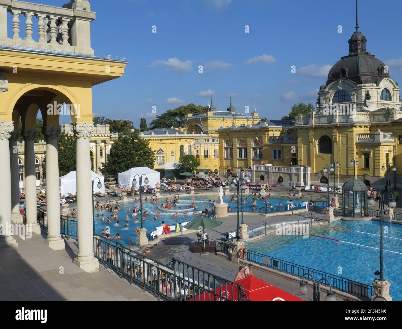 Szechenyi Spas, one of Europe's largest health baths and spas located ...