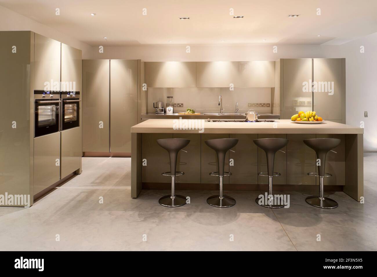 Interior designer owned family home in Wandsworth. Kitchen area with ...