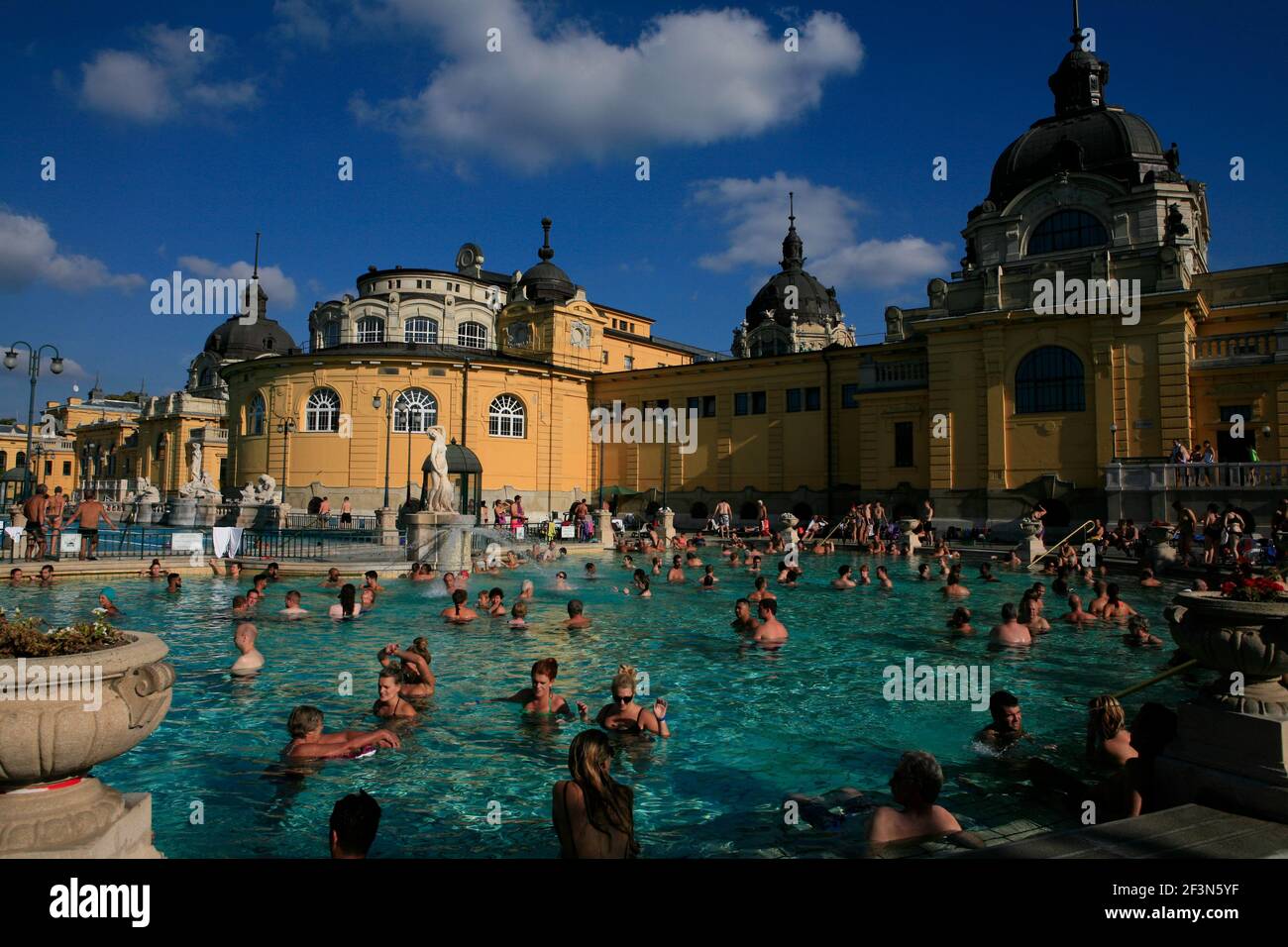 Szechenyi Spas, one of Europe's largest health baths and spas located ...